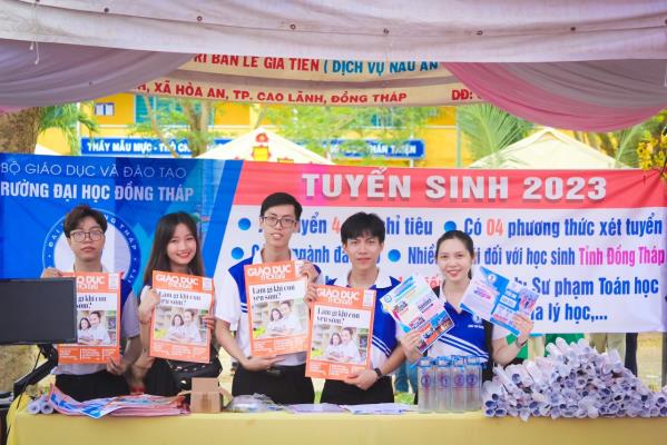 Trường Đại học Đồng Tháp tổ chức tư vấn tuyển sinh năm 2023, tại các ...