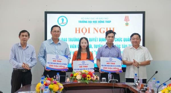 Trường ĐH Đồng Tháp dành gần 1 tỷ đồng thu hút tân tiến sĩ